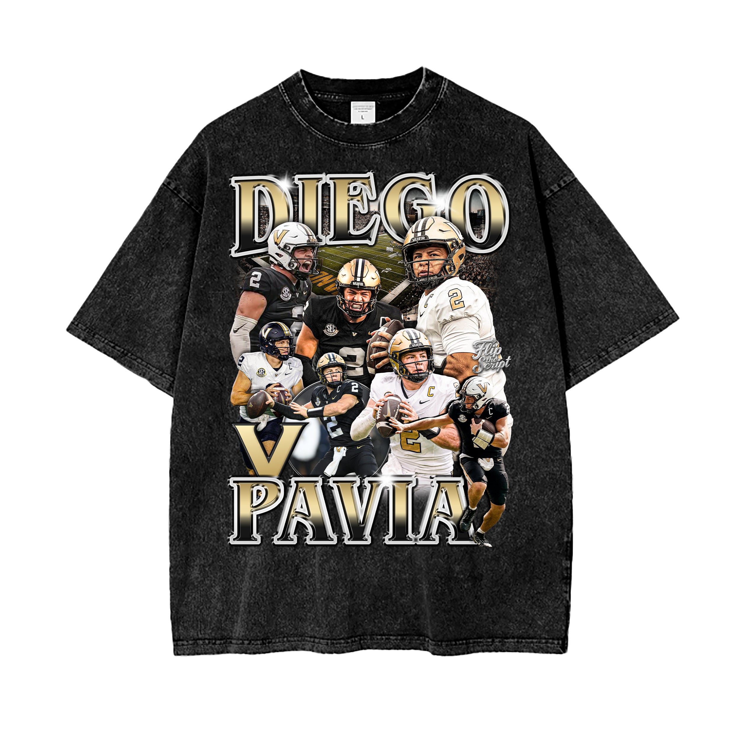 Diego Pavia Vintage Graphic Tee – Flip the Script