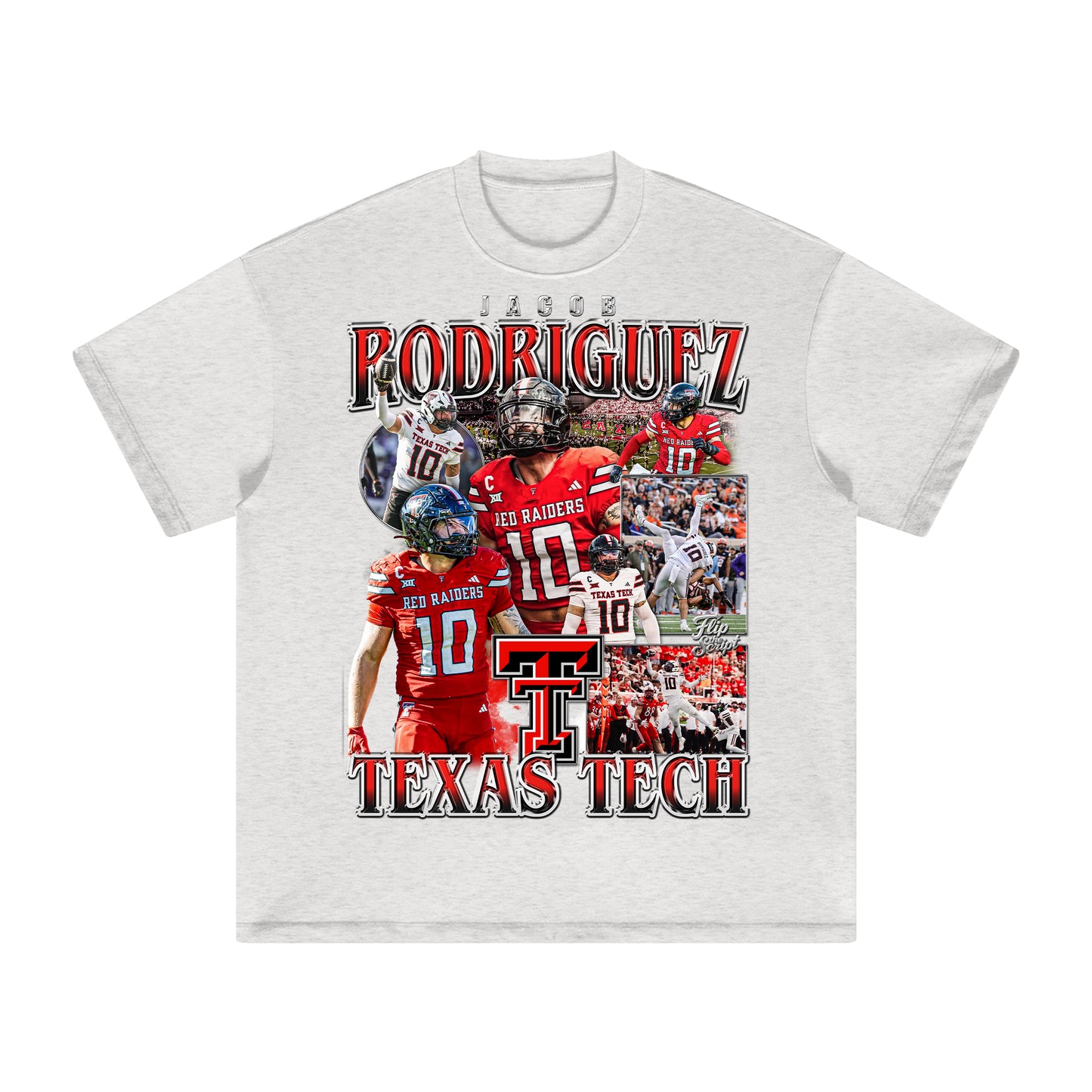 Jacob Rodriguez HEAVY Cotton Tee V2 – Flip the Script